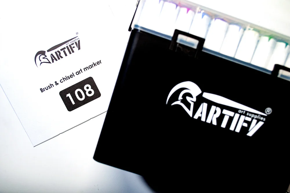 Artify Brush and Chisel Tip Marker Review — The Art Gear Guide