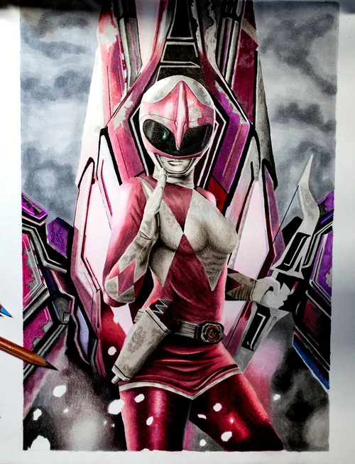 Power Rangers Artwork | Pink Power Ranger — The Art Gear Guide