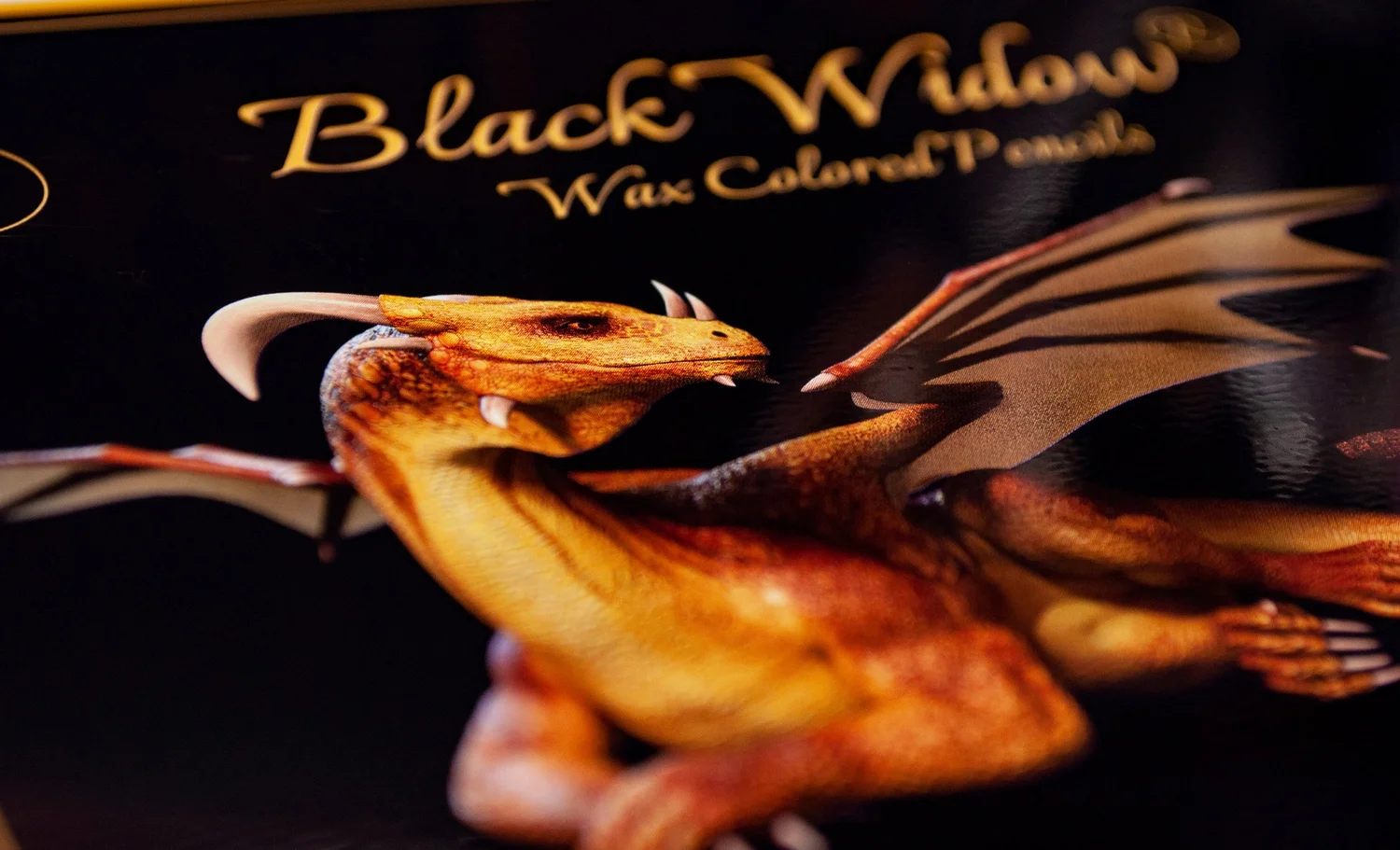 Black Widow Dragon Colored Pencils And Huge Free Giveaway — The Art ...