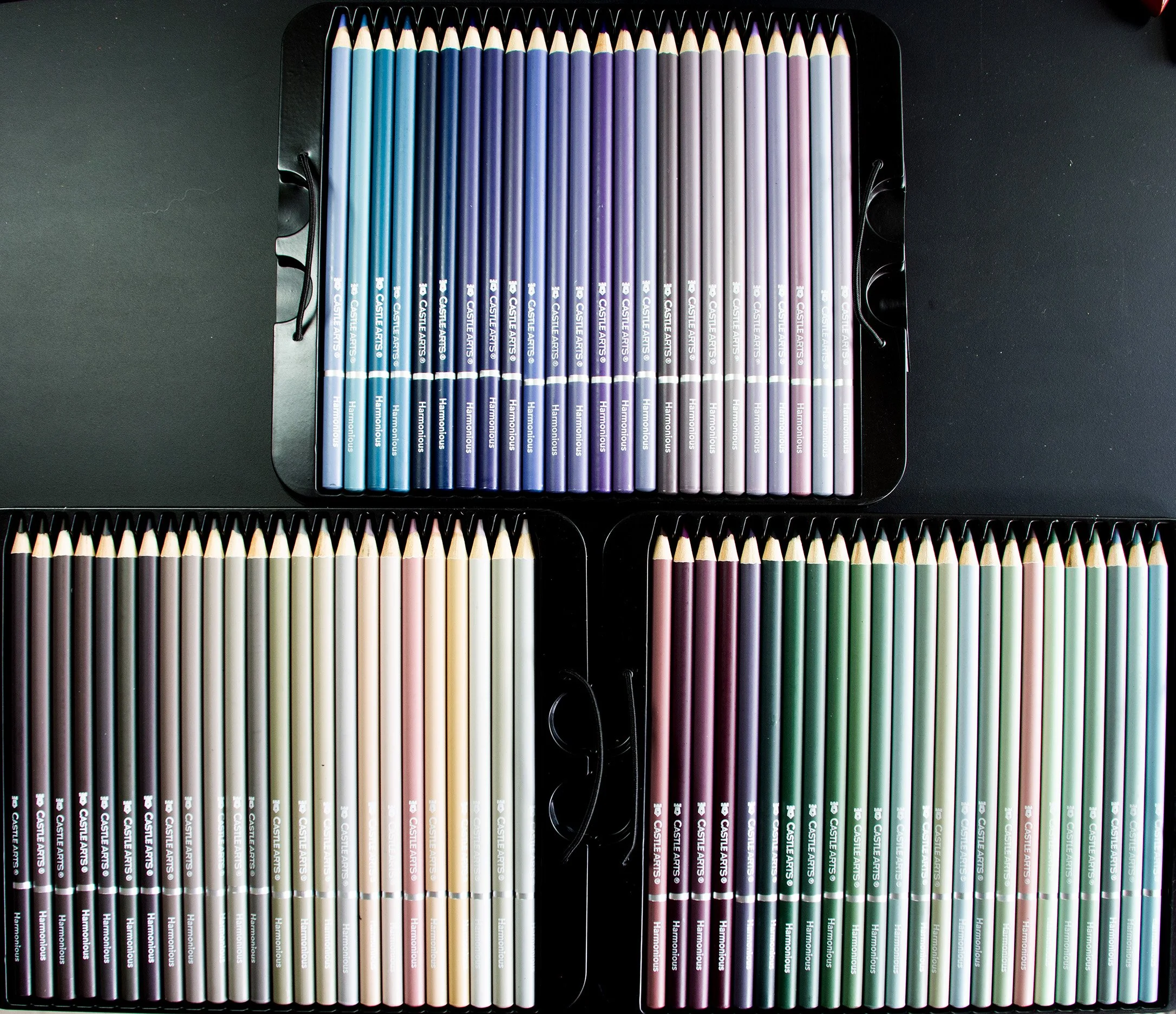 Castle Arts Harmonious Coloured Pencil 72 Set Review | Castle Arts ...