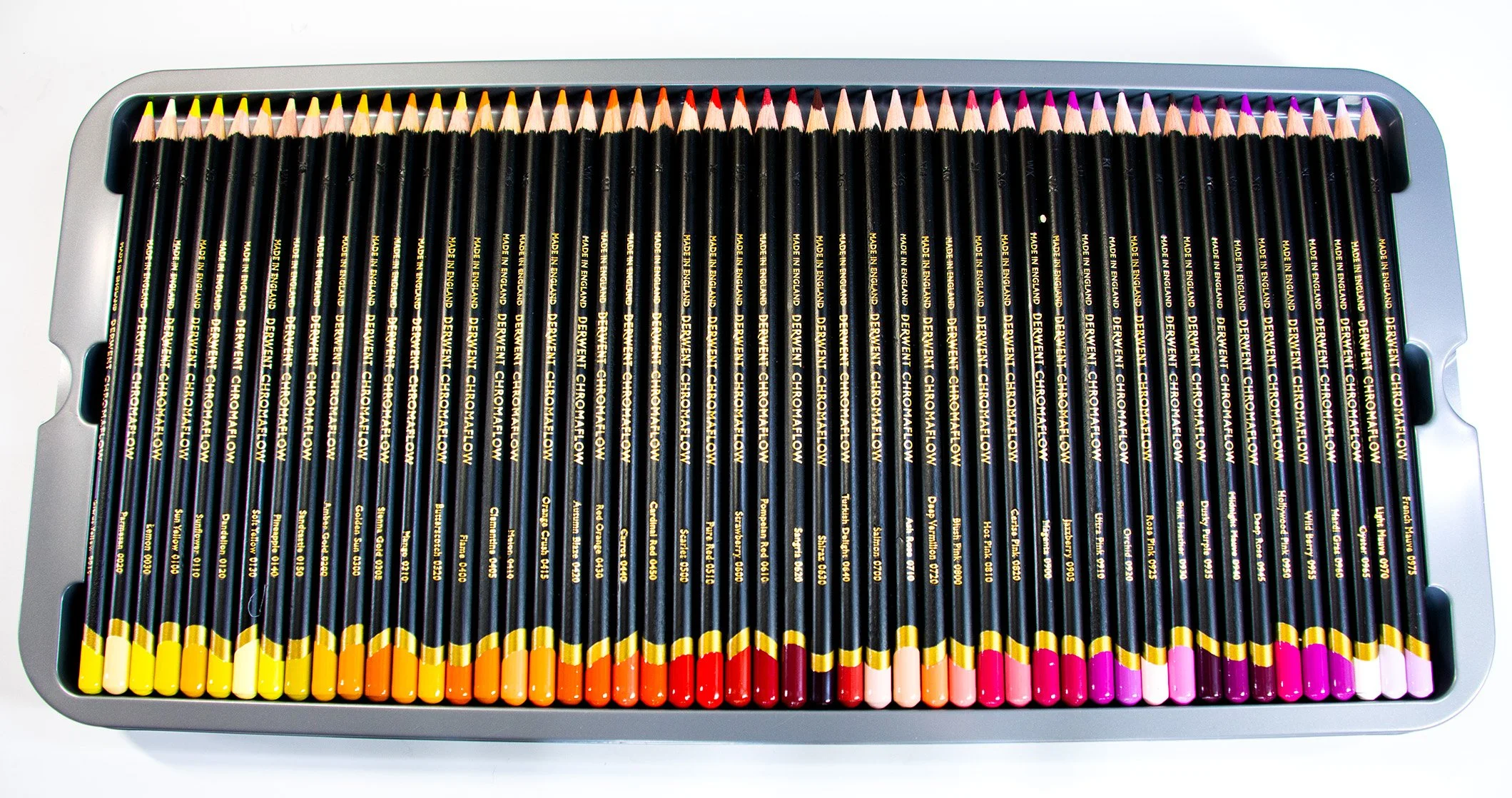 New Derwent Chromaflow 150 Set Of Coloured Pencils — The Art Gear Guide