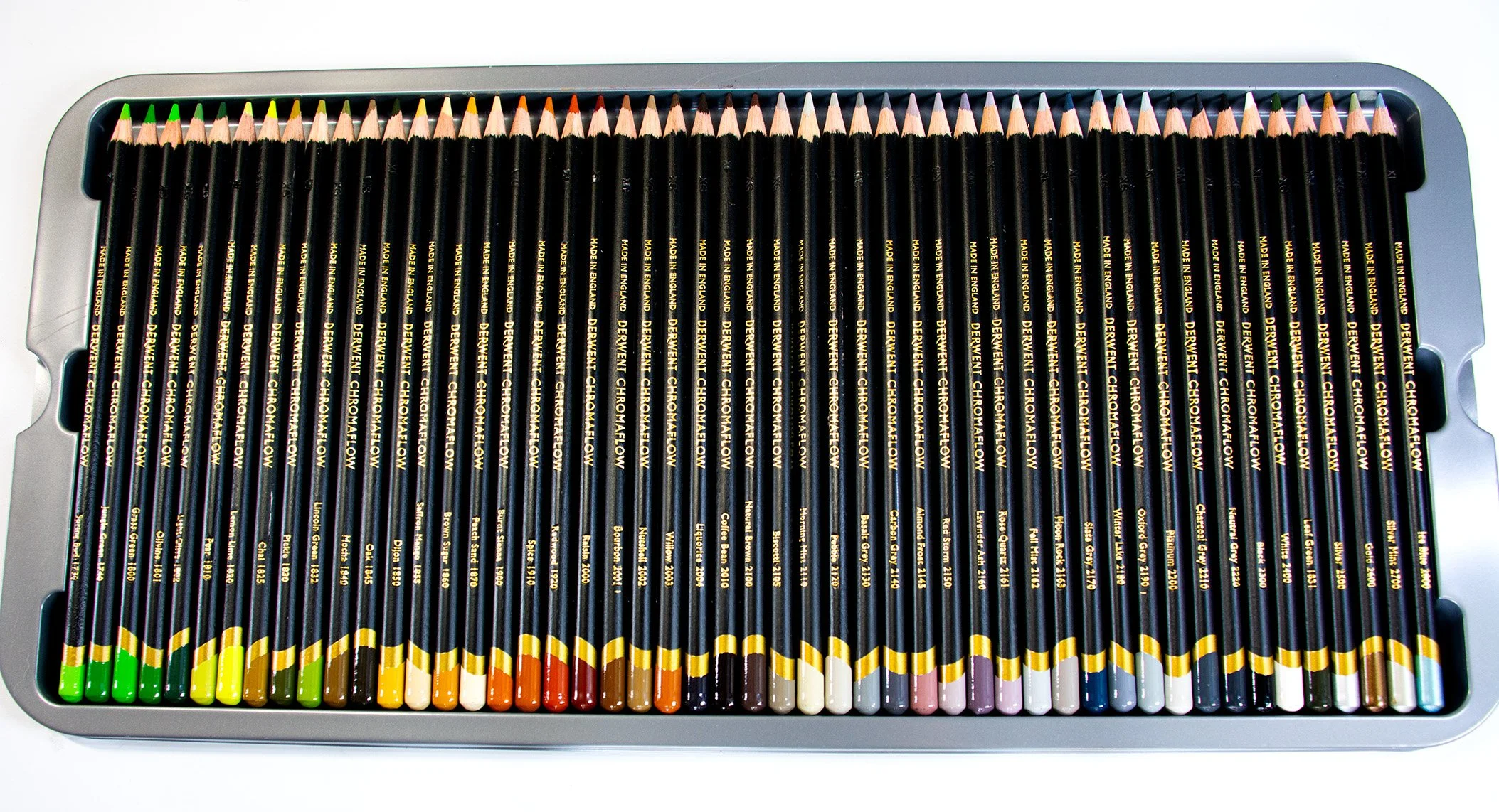 New Derwent Chromaflow 150 Set Of Coloured Pencils — The Art Gear Guide