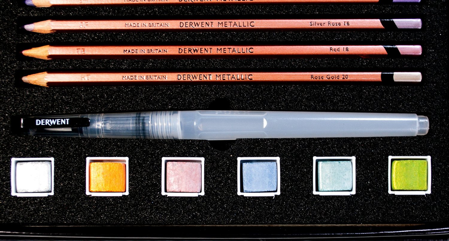 Derwent Metallic Mixed Media Set — The Art Gear Guide