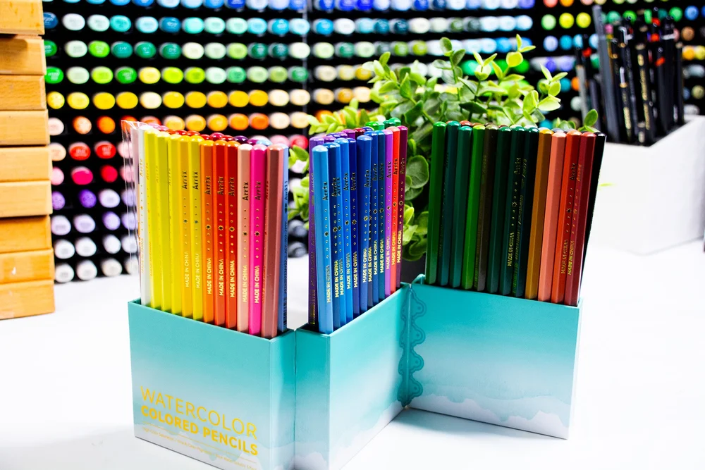 Arrtx Watercolor Pencils 72 Set Review | Review of Arrtx Watercolour ...