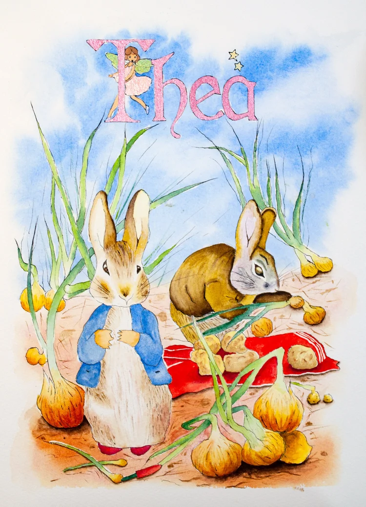 Beatrix Potter Peter Rabbit Art With Derwent Metallic Mixed Media Set ...