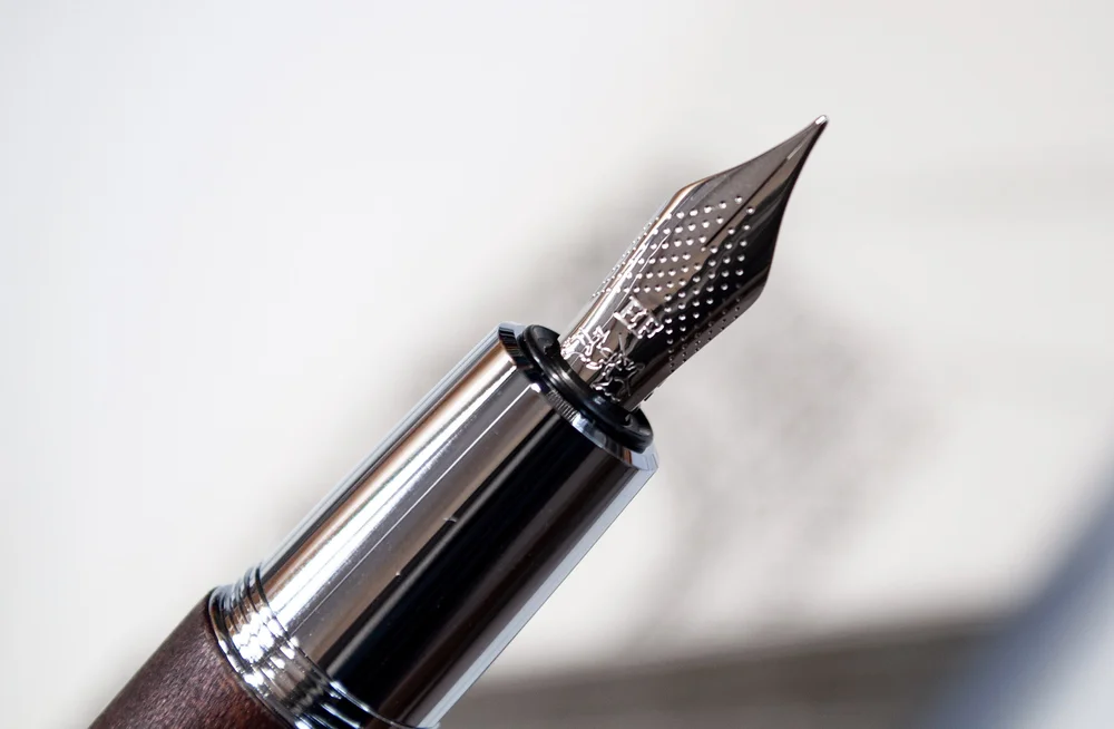 Faber Castell e-Motion Stained Pear Wood Fountain Pen Review | Artist ...