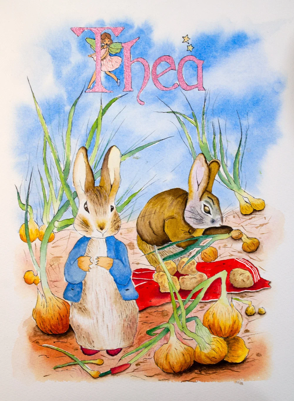 Beatrix Potter Peter Rabbit Art With Derwent Metallic Mixed Media Set ...