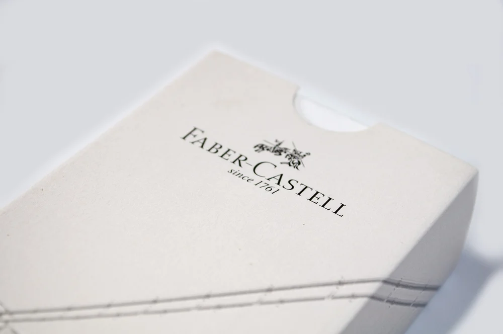Faber Castell e-Motion Stained Pear Wood Fountain Pen Review | Artist ...
