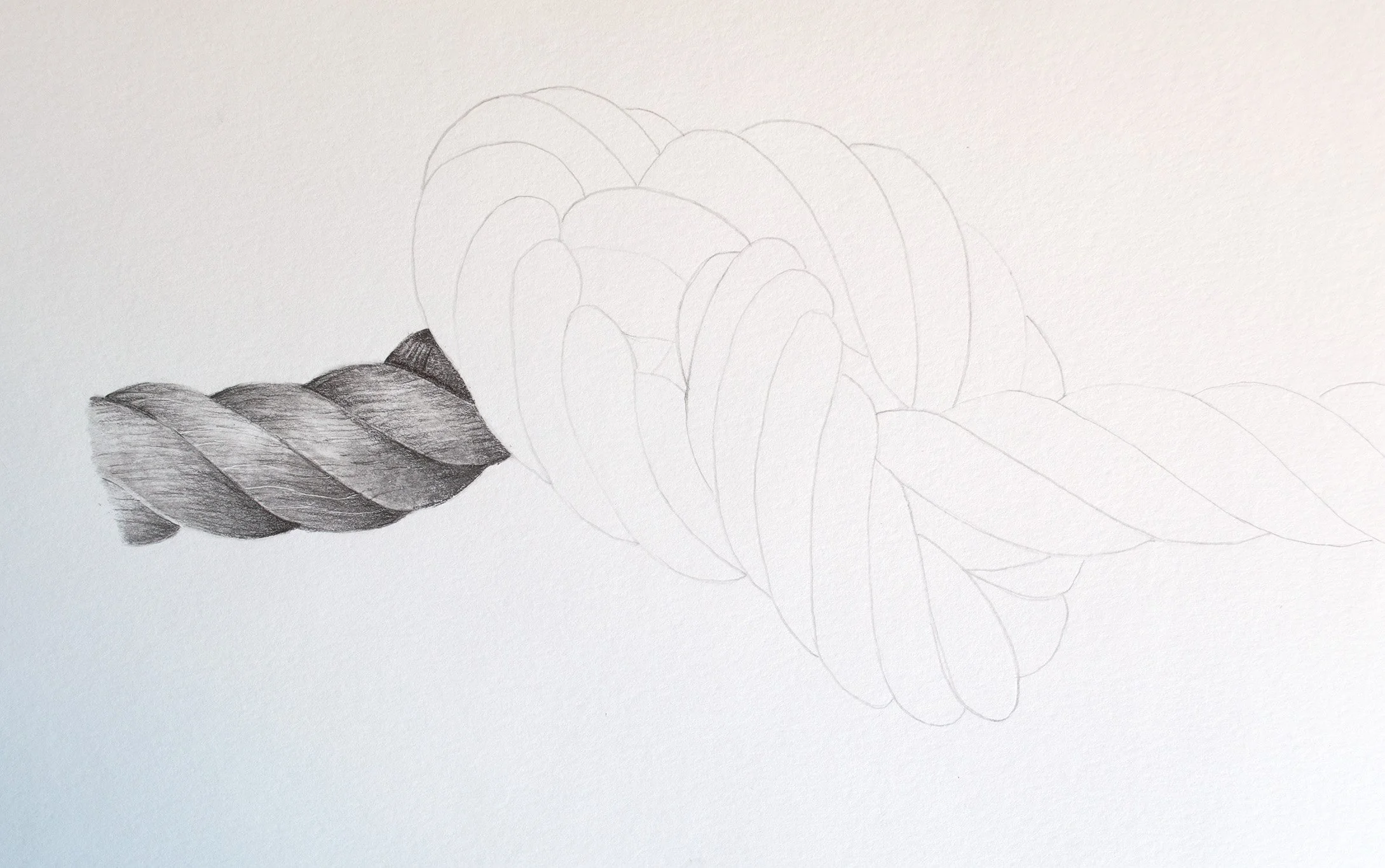 Graphite Rope Using Arrtx Sketching Pencils — The Art Gear Guide