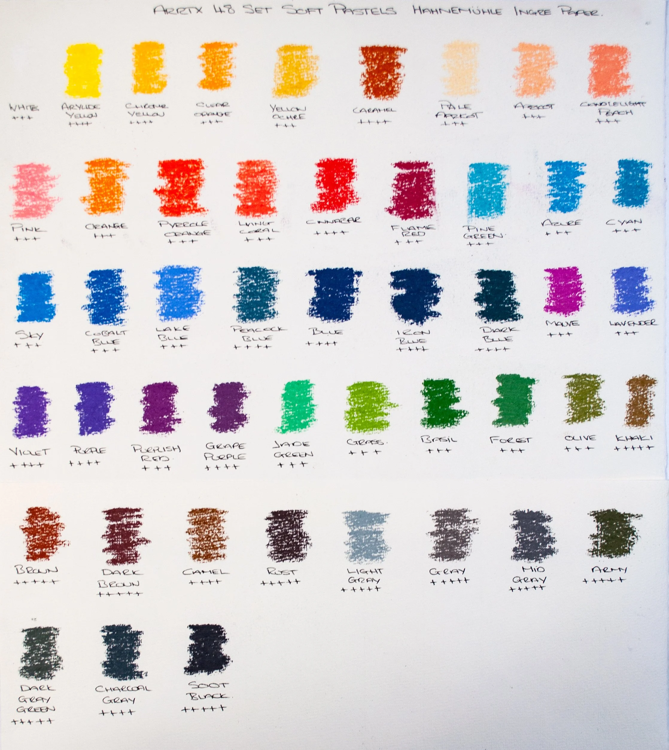 Arrtx 48 Set Of Soft Pastels — The Art Gear Guide