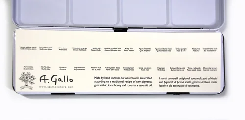 A Gallo Italian Watercolor Paints Review — The Art Gear Guide