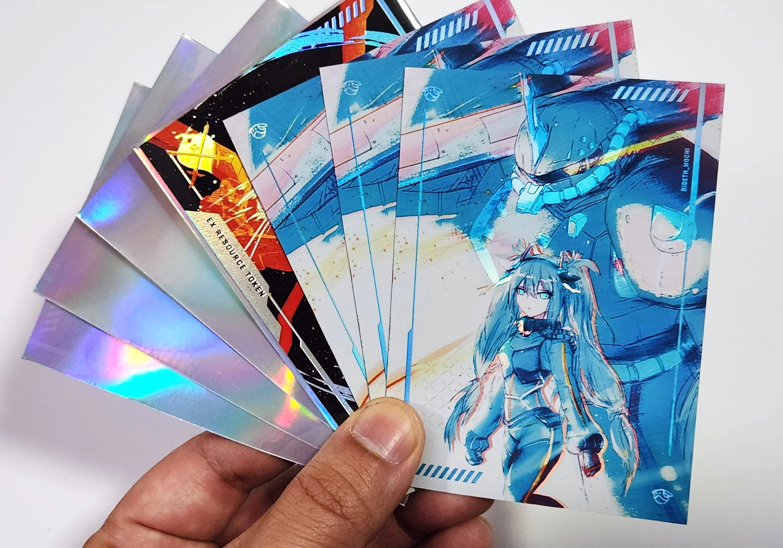 Gundam TCG Card Sleeves 2 for 45 deal — Rideth_Mochi