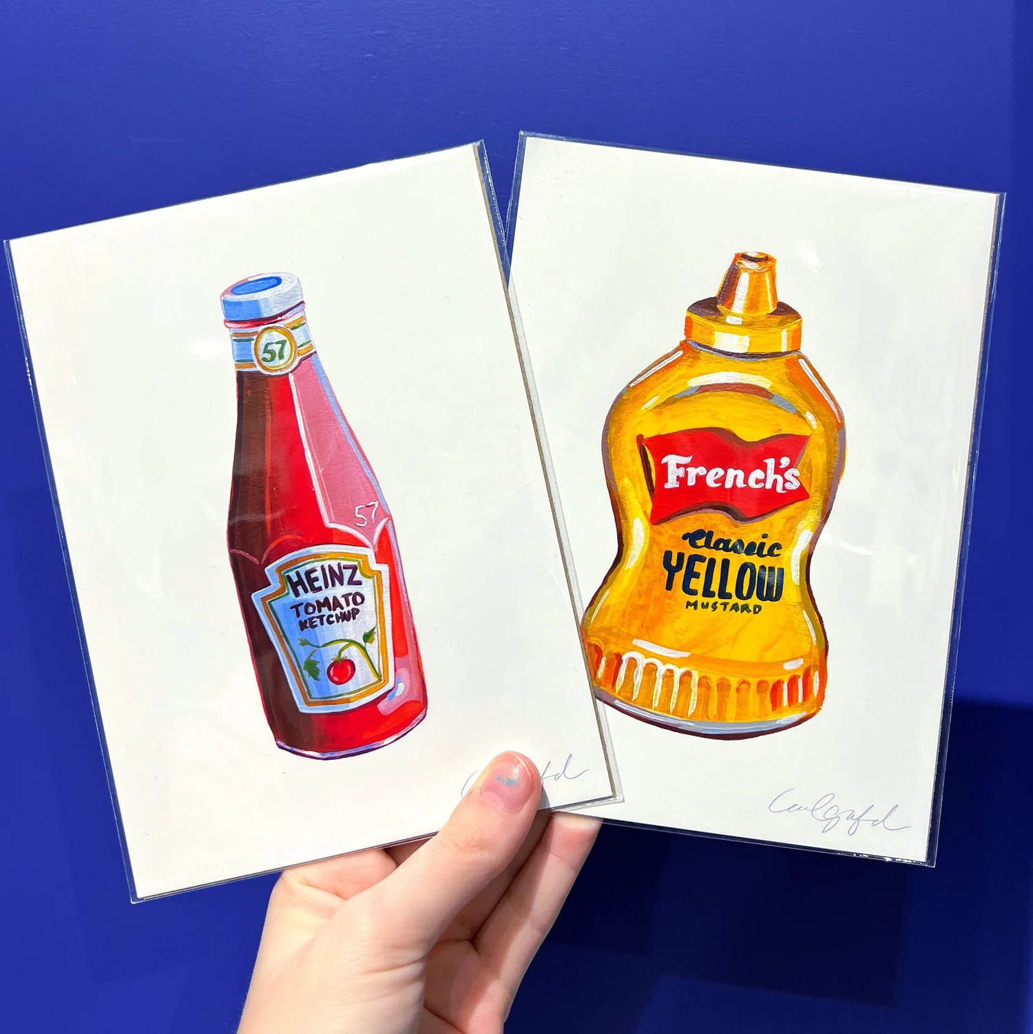 Heinz Mustard And Ketchup