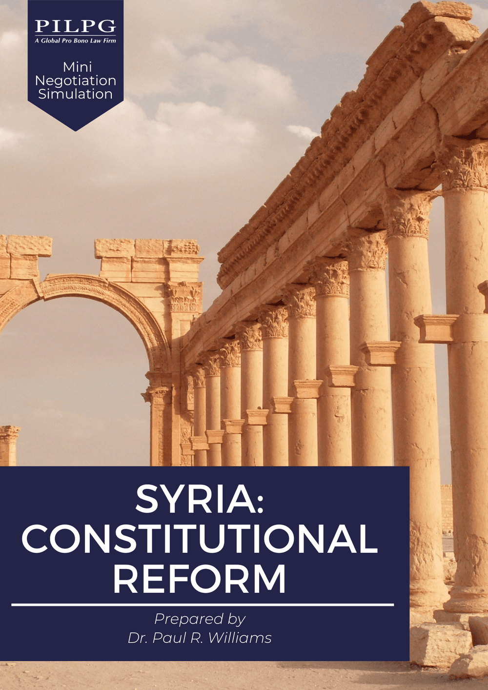 Negotiation Simulations — Dr. Paul R. Williams