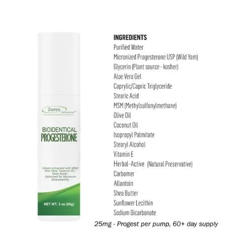 🌟 BESTSELLER: Progesterone Cream (Bio-identical & micronized ...