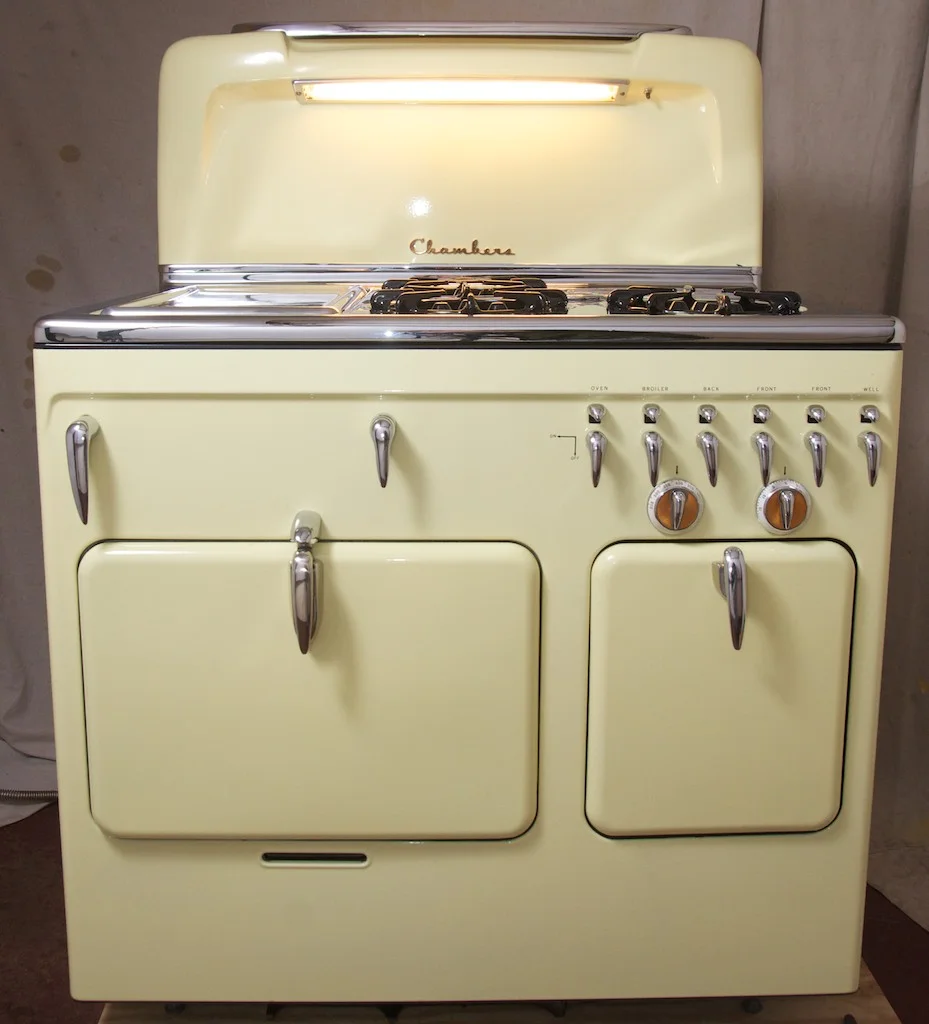 Just sold. Chambers 90C Highback — Retro Stove & Gas Works
