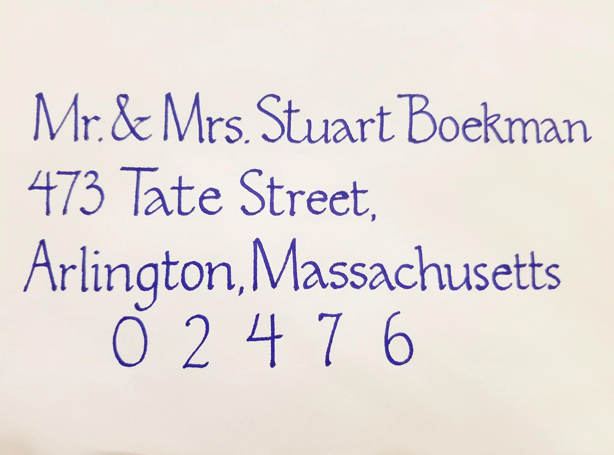 Gallery — Calligraphy for All Occasions