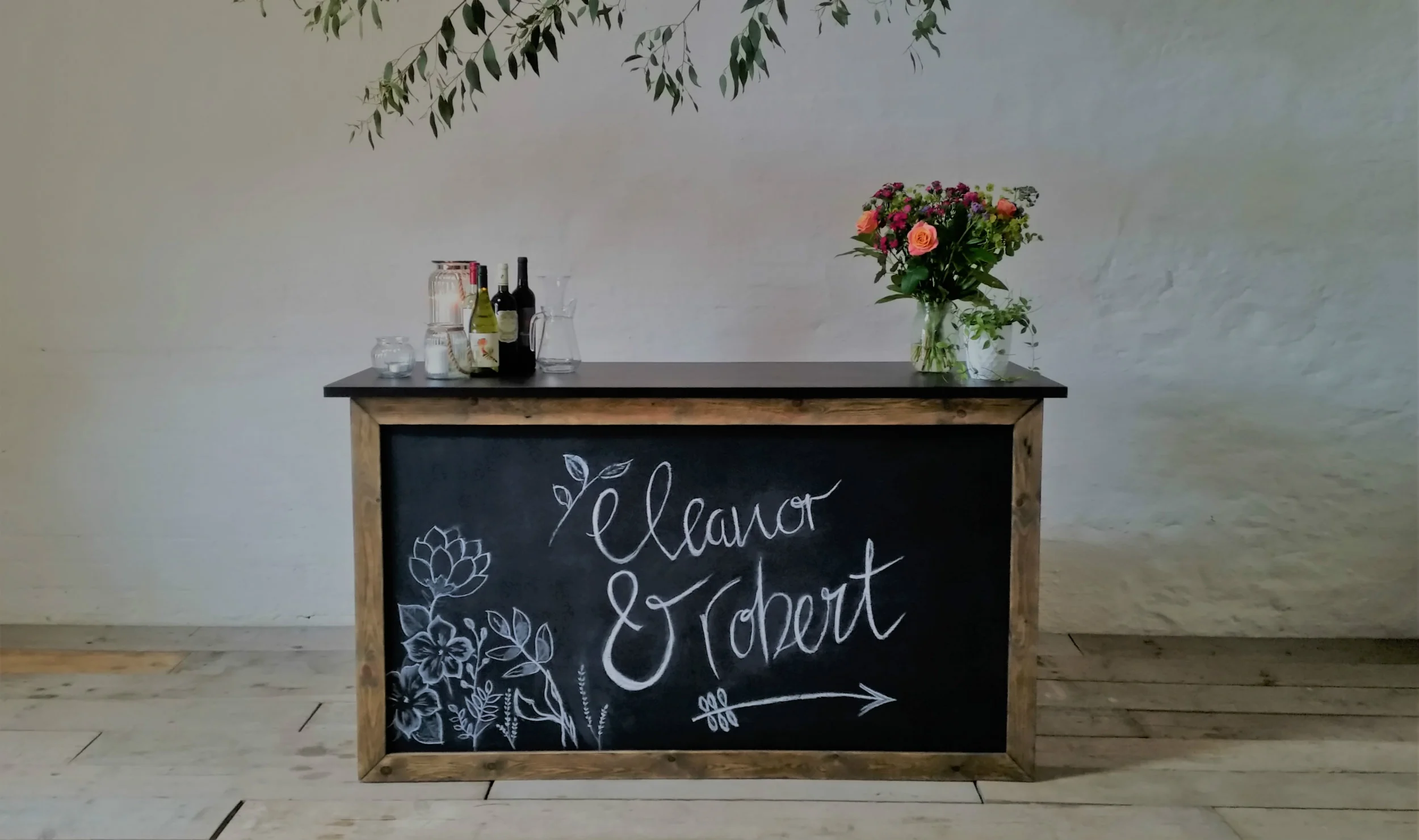 Bar Hire Collection | Rustic bar rental for weddings and events — Hopler Wood Co