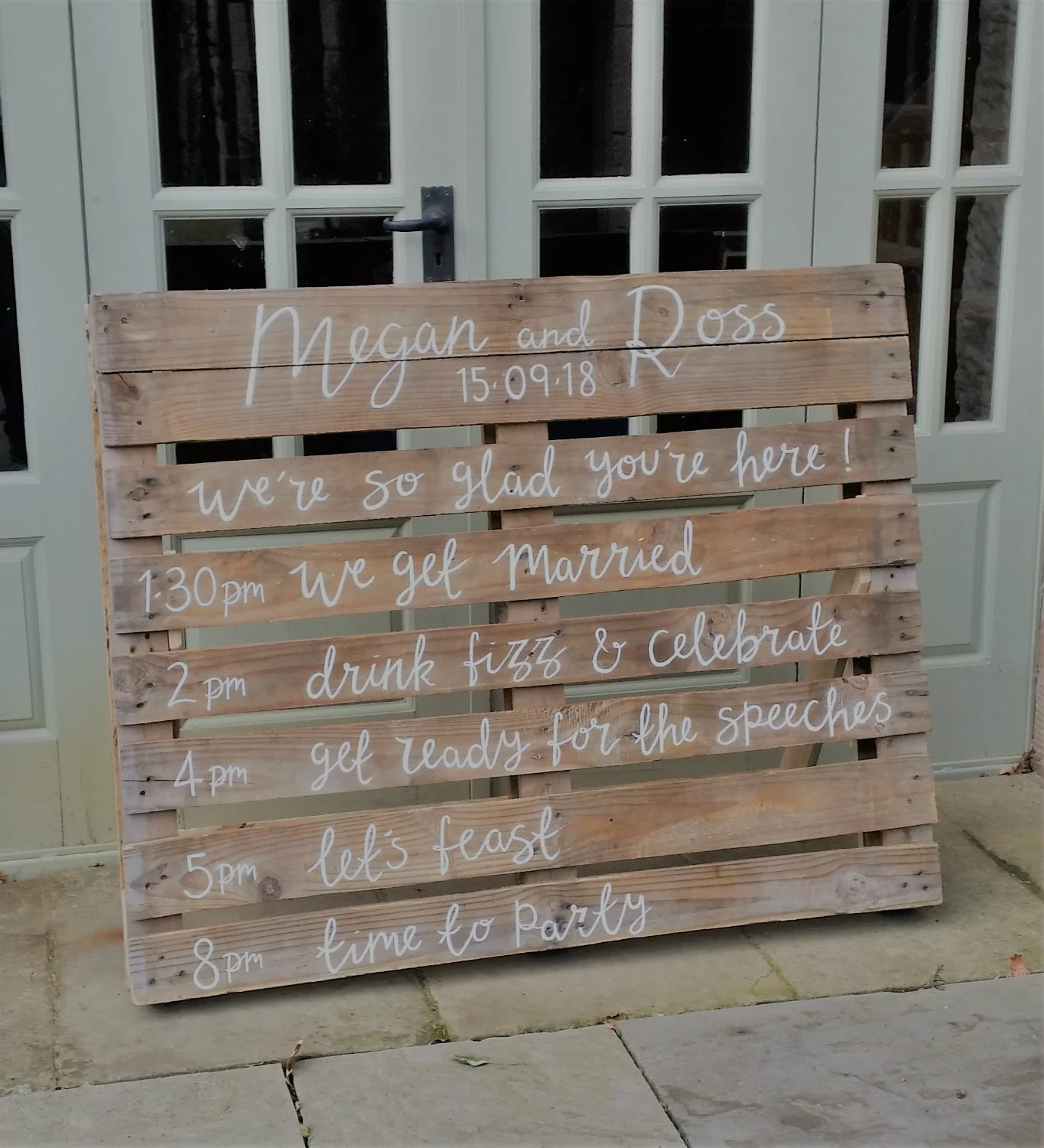 Rustic Wooden Chalkboards & Sign hire - Hopler Wood Co