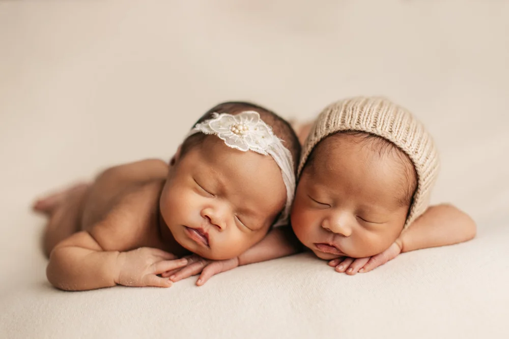 Baby Girl And Boy Twins
