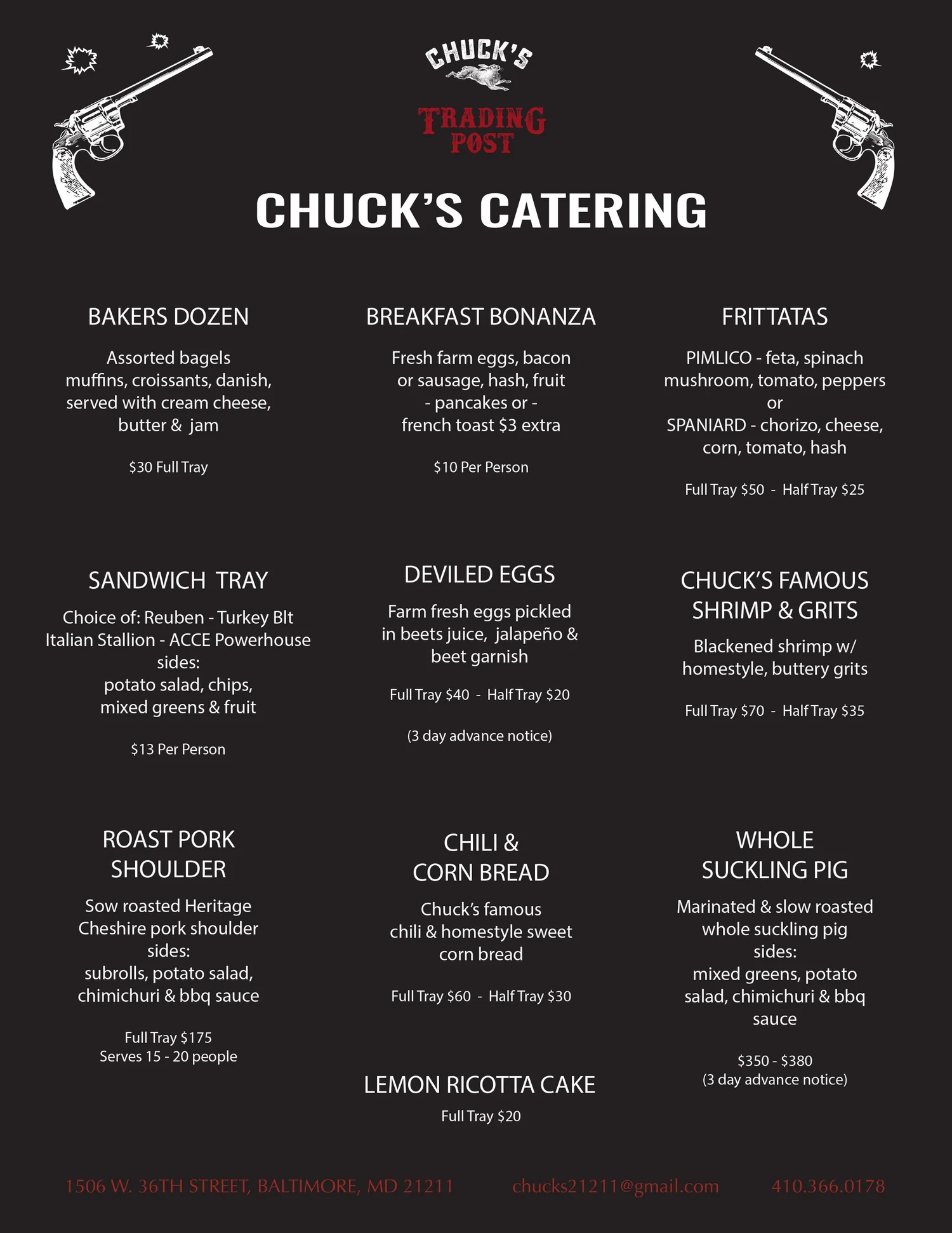 New Page — Chuck's Trading Post