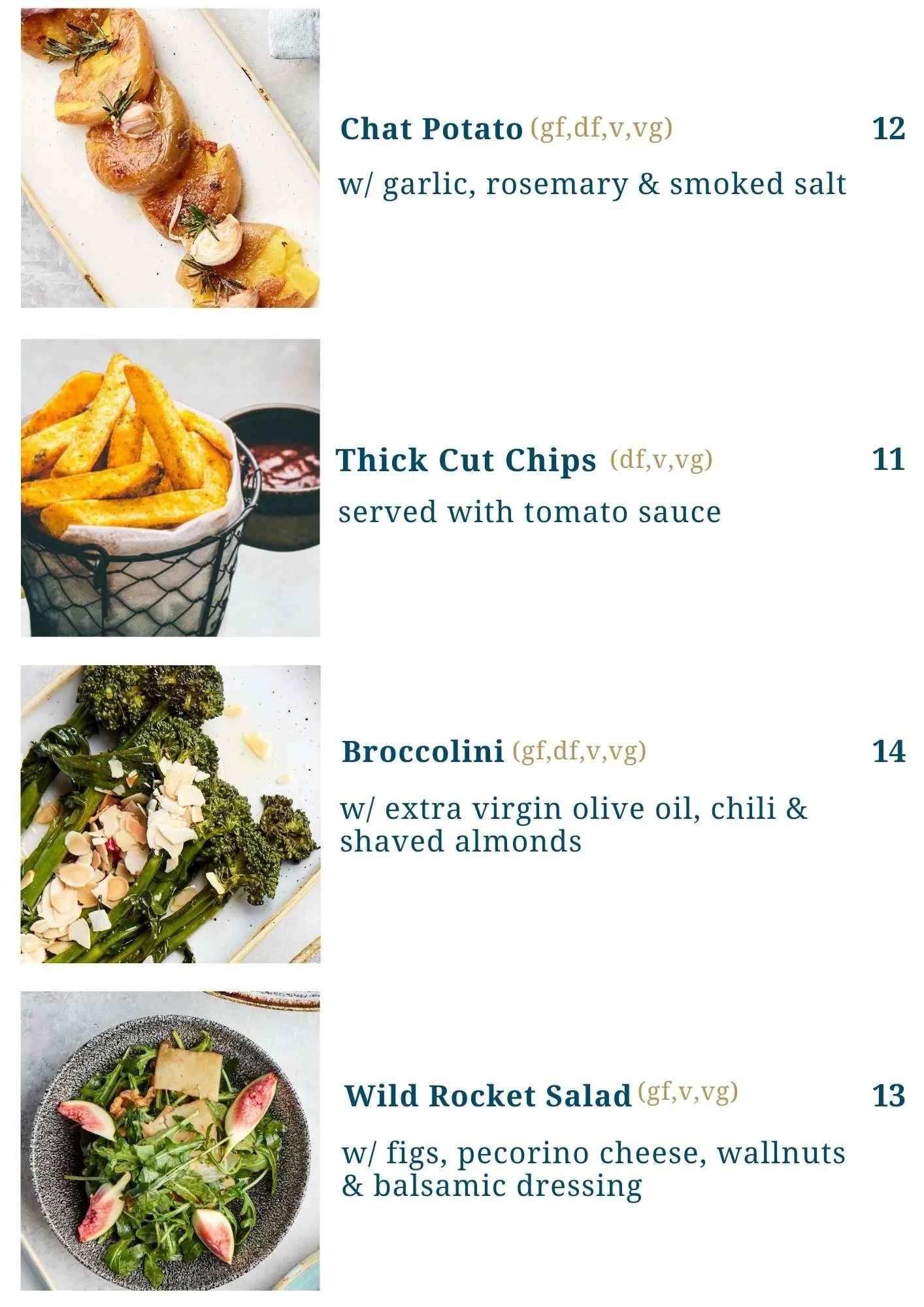 Photo Menu — The Pantry Manly