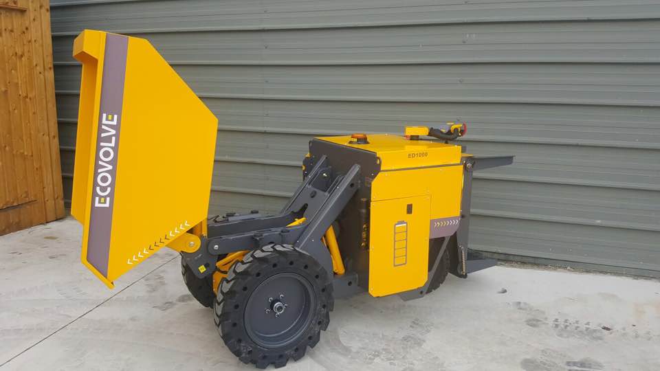 Electric Dump Cart — Blog — Ecoquipment | Electric Construction Equipment