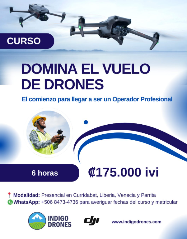 CURSOS — Noticias — Indigo Drones
