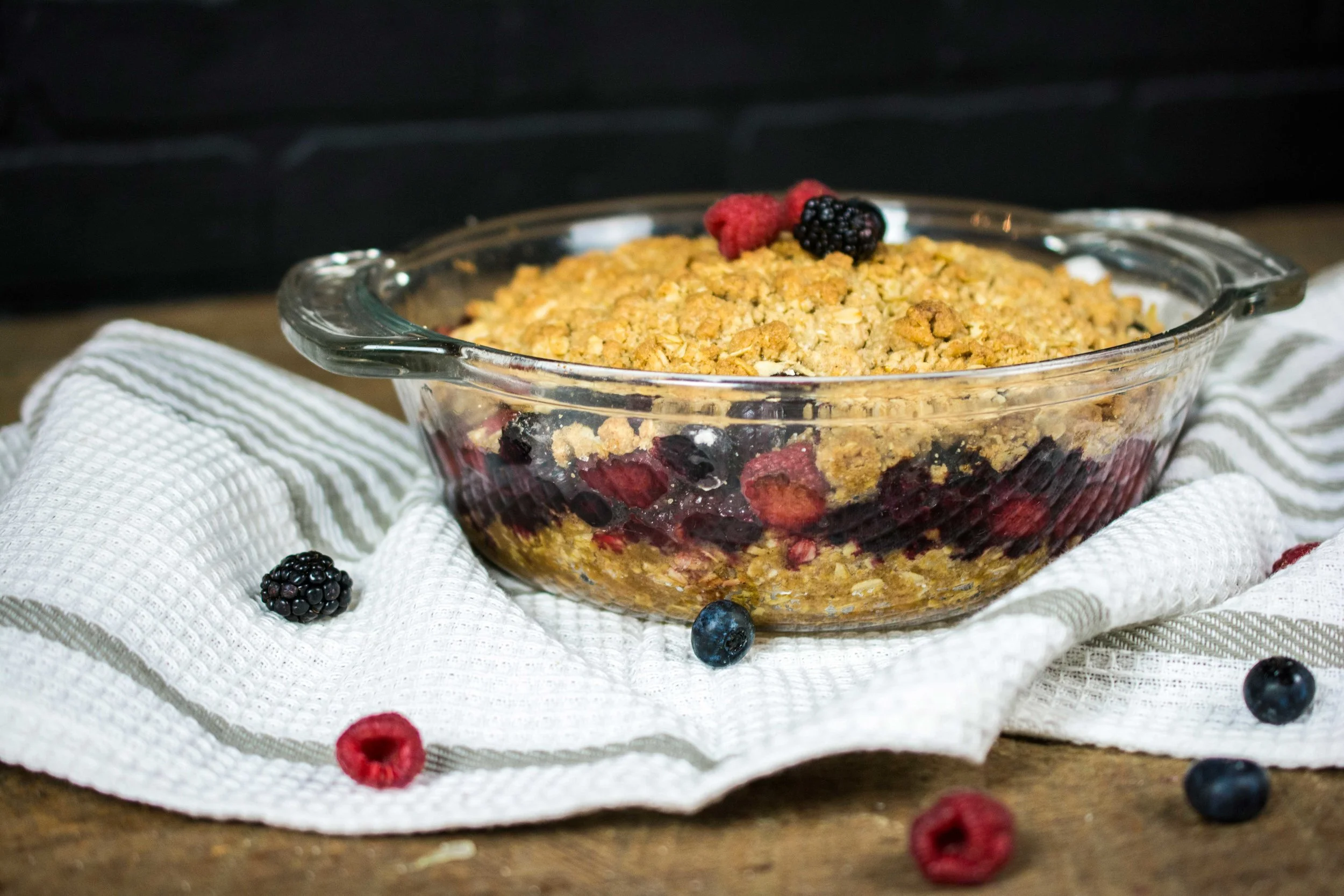 Triple Berry Crisp — Bushel and Berry®