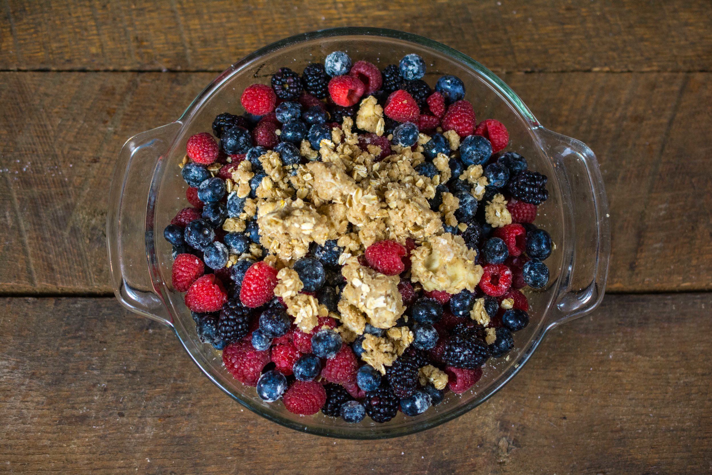 Triple Berry Crisp — Bushel and Berry®