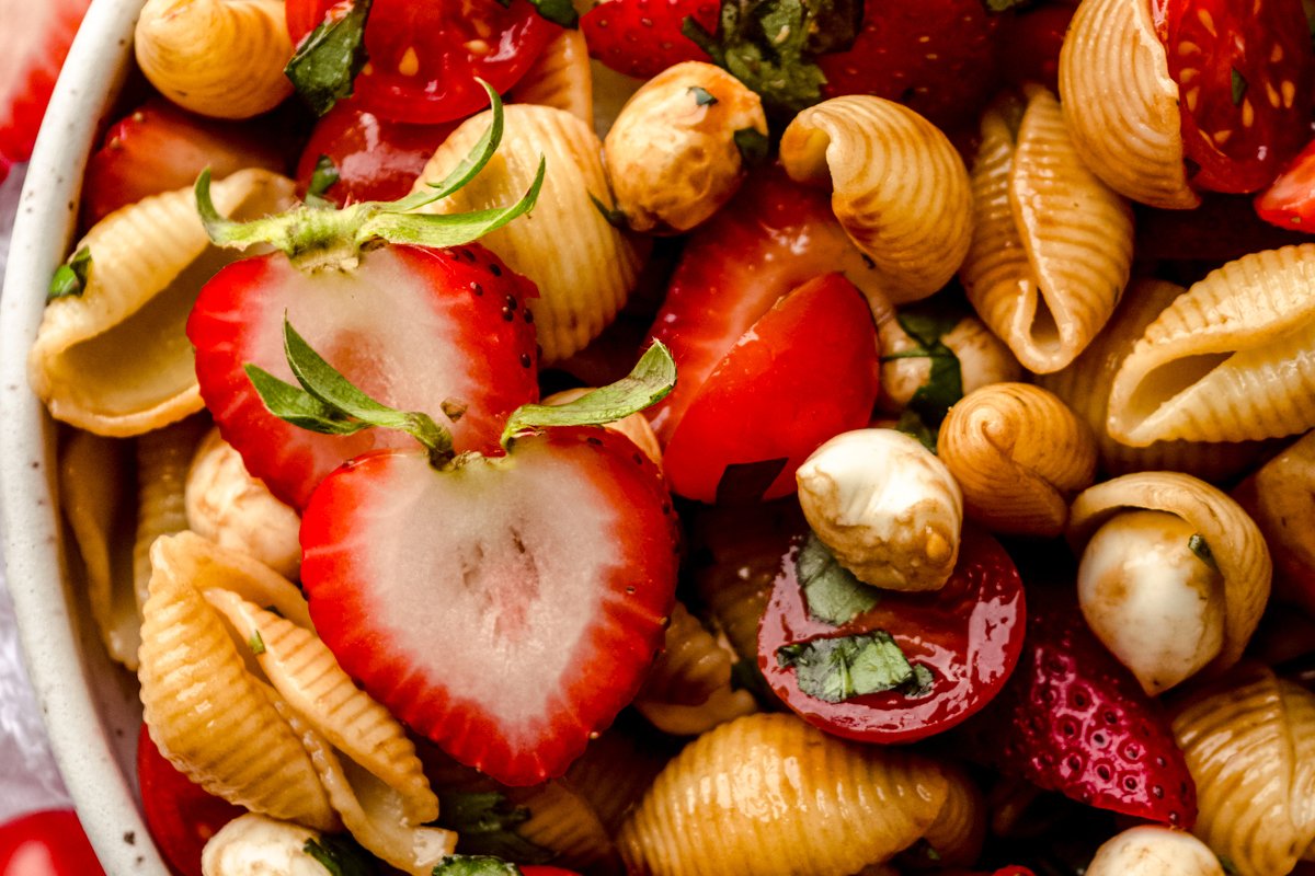 Strawberry Caprese Salad Recipe — Bushel and Berry®