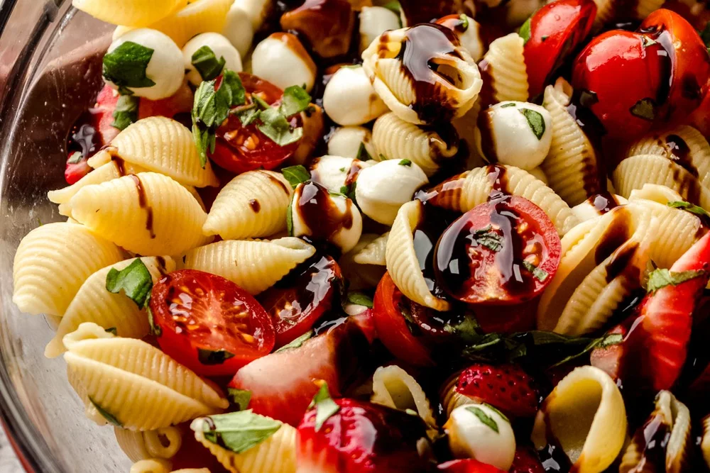 Strawberry Caprese Salad Recipe — Bushel and Berry®