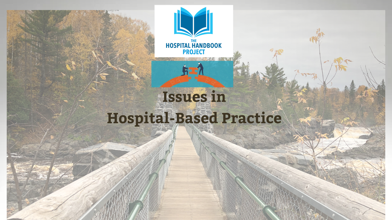 Issues in Hospital-based Practice Webinar Series — The Society of ...