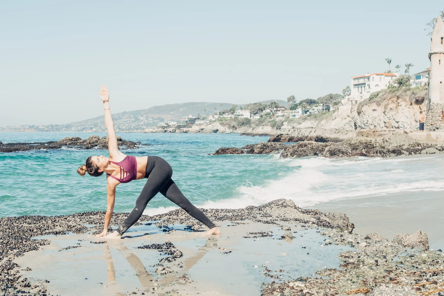 How To Do Revolved Triangle Pose — KATIE BAKI