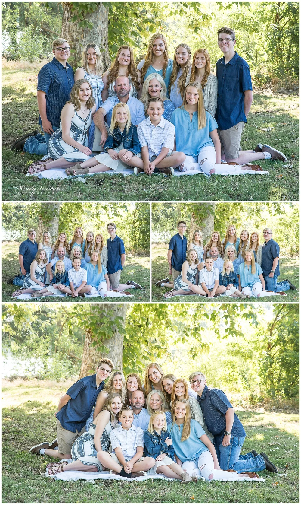Fun Large Family Photo Ideas