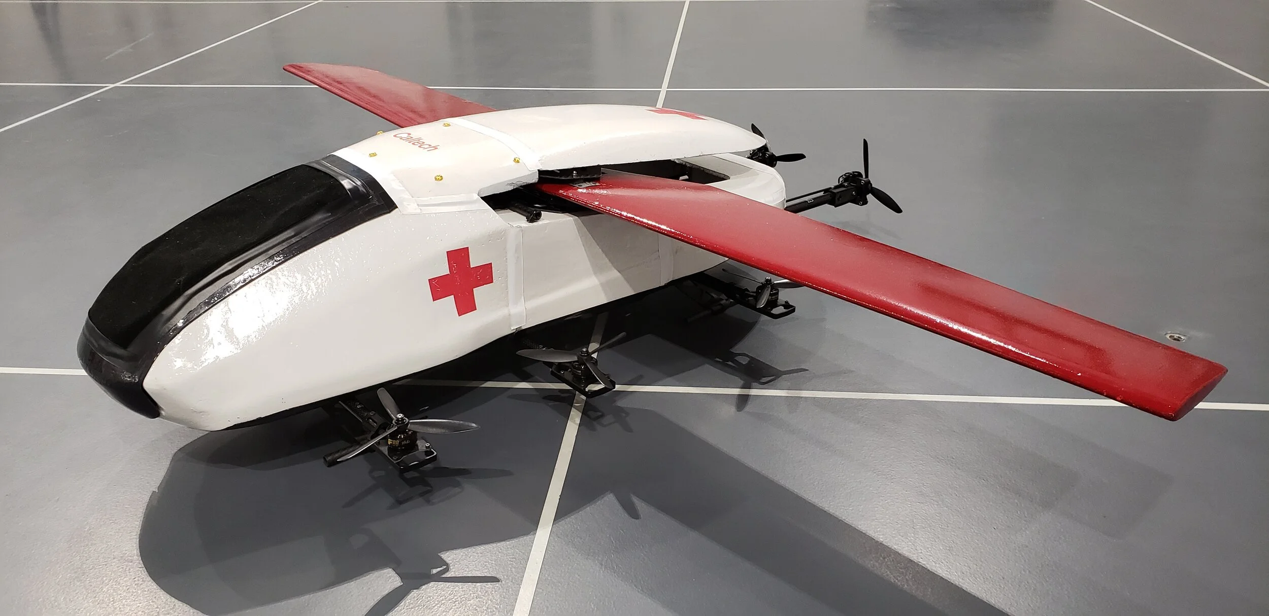 Autonomous Flying Ambulance and Heavylifting Drones — Autonomous Robotics and Control Lab at Caltech