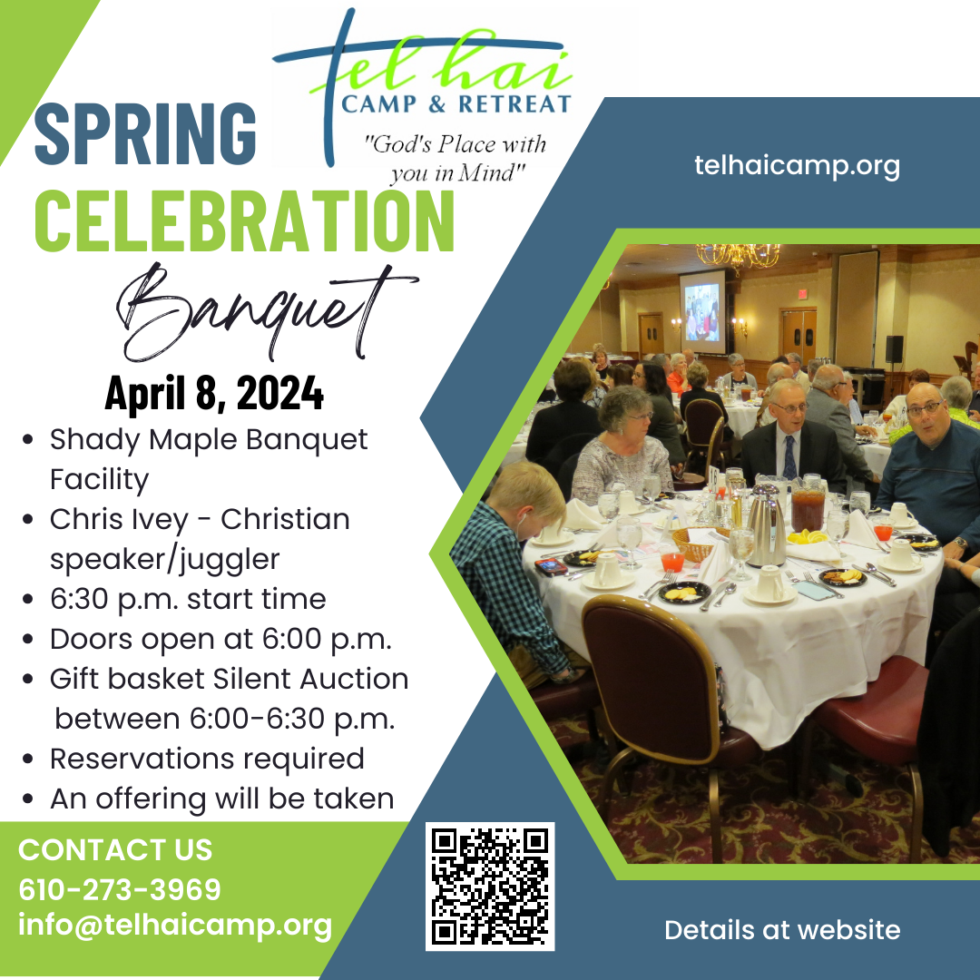 Spring Celebration Banquet — Tel Hai Camp & Retreat