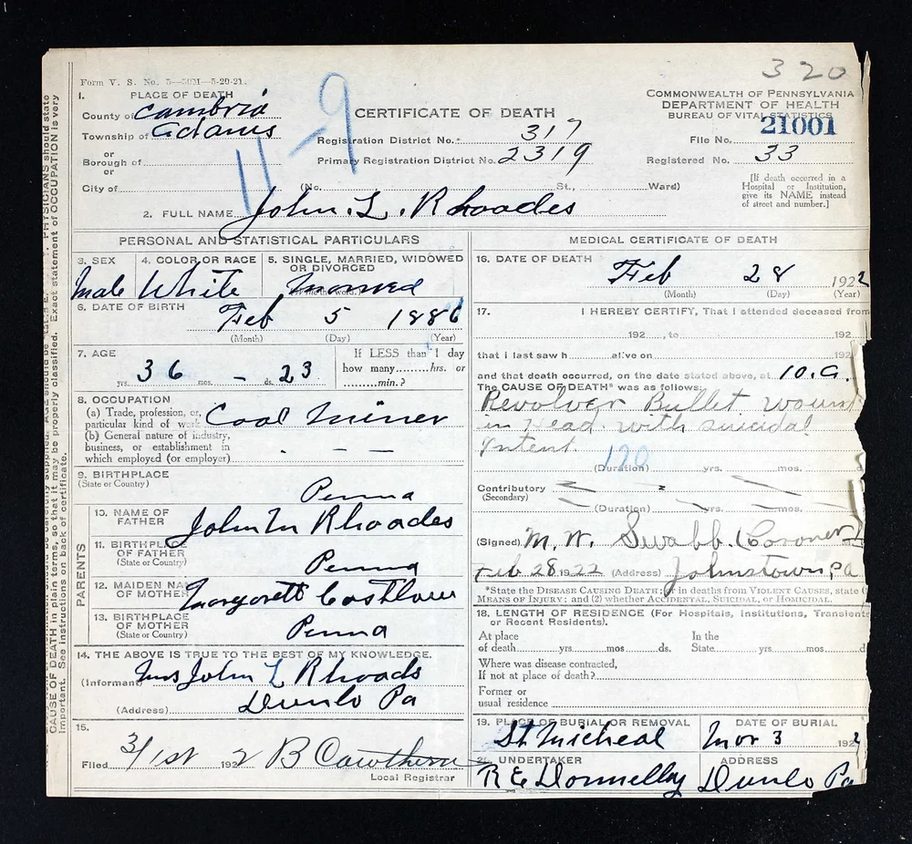 Genealogy, Suicide, and Your Family Tree — The Psychogenealogist