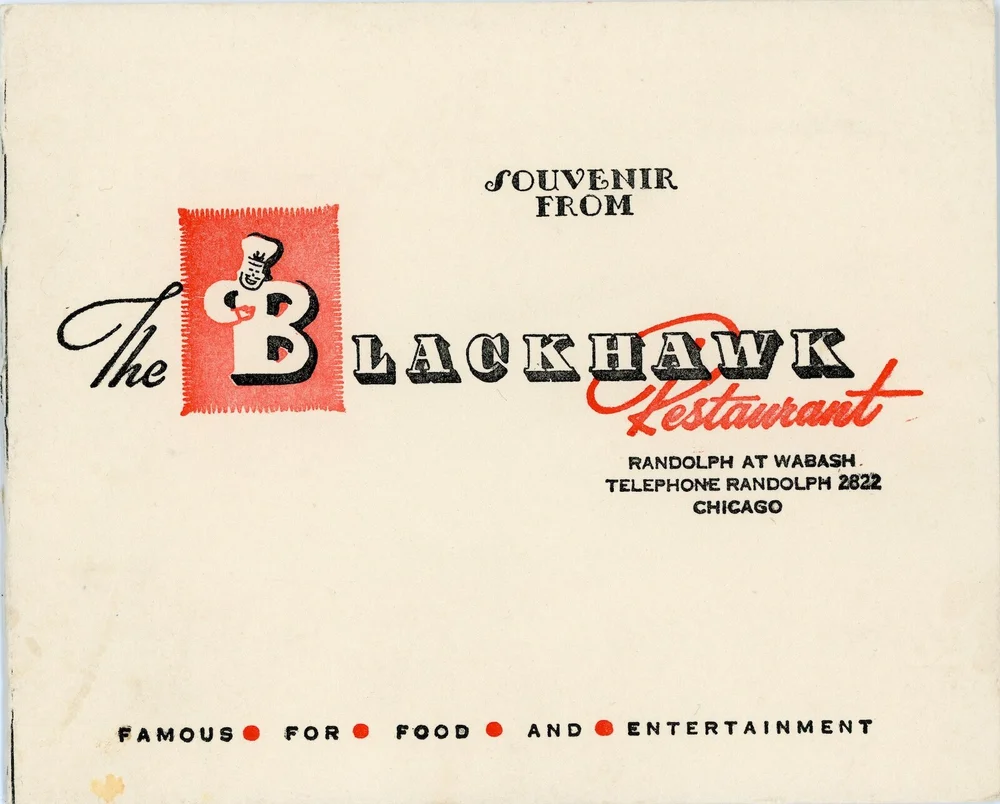 Arthur Sears (1900-1964), The Blackhawk Restaurant, and The Spinning ...