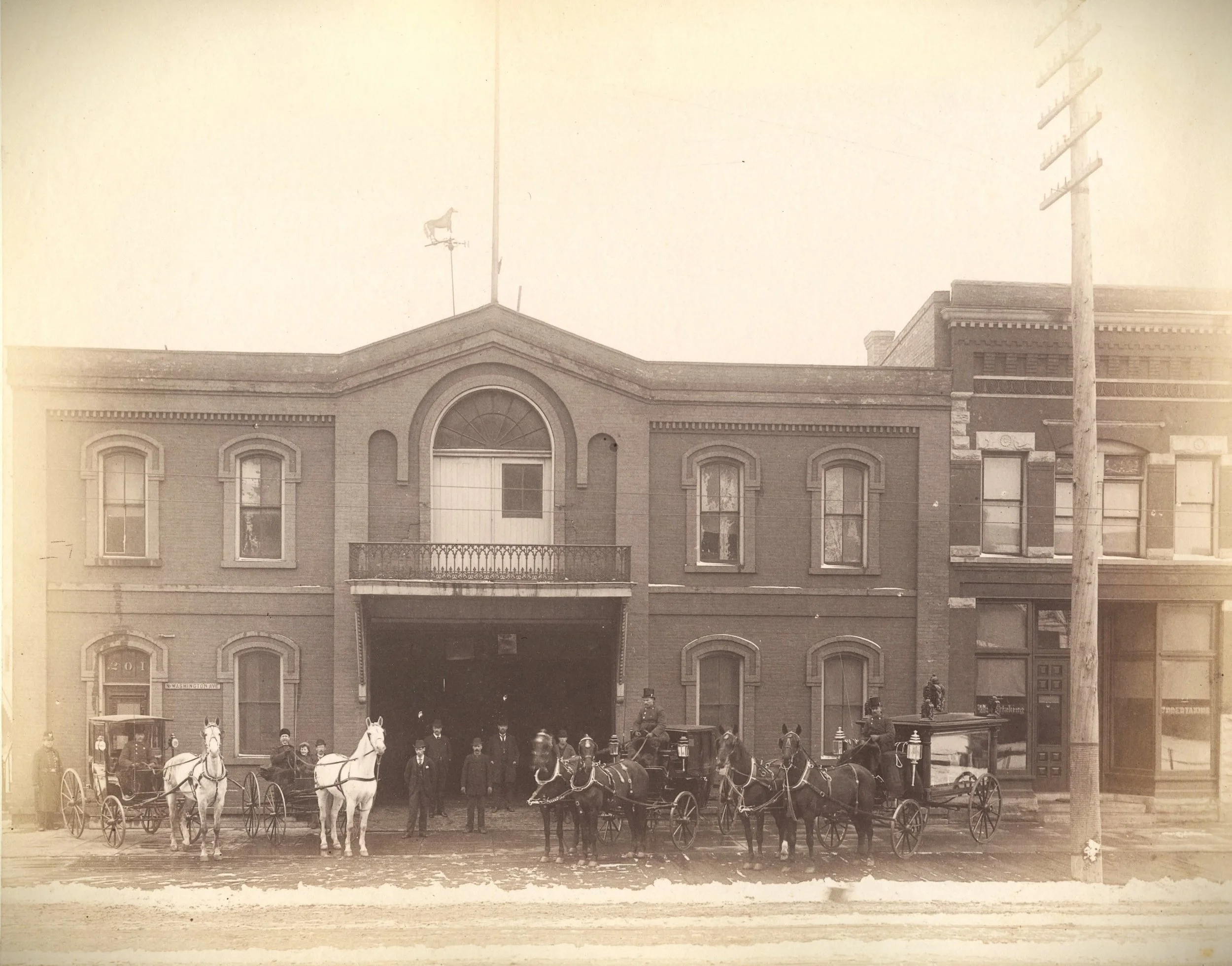 Harrison Coleman's Undertaking and Livery - Saginaw, Michigan — The ...