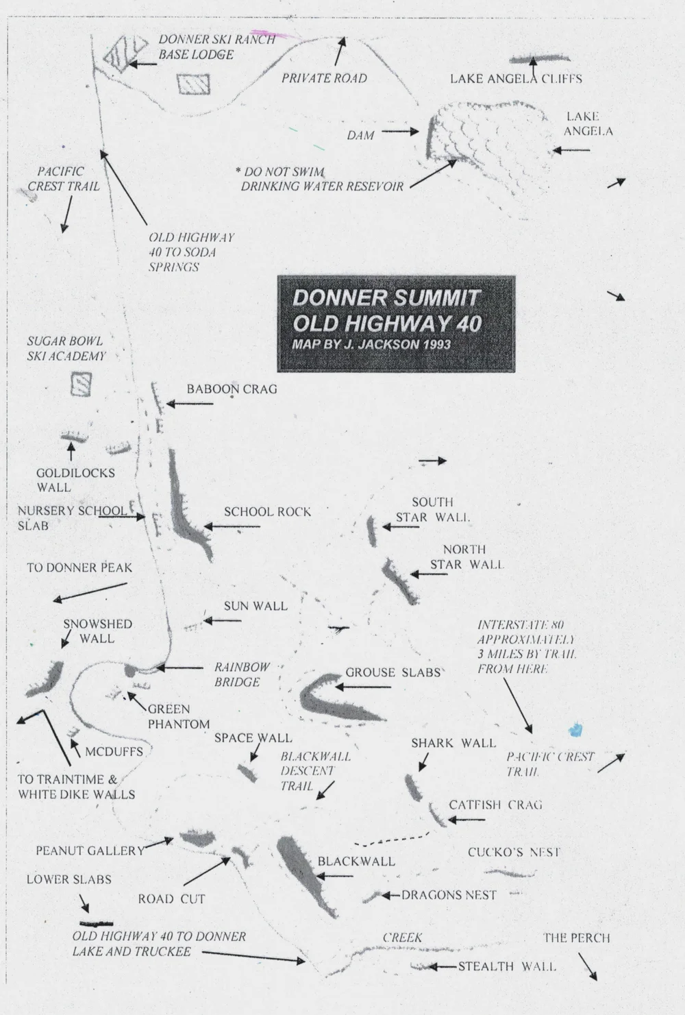 Donner Summit Rock Climbing at Donner Ski Ranch – Tahoe’s Premier ...
