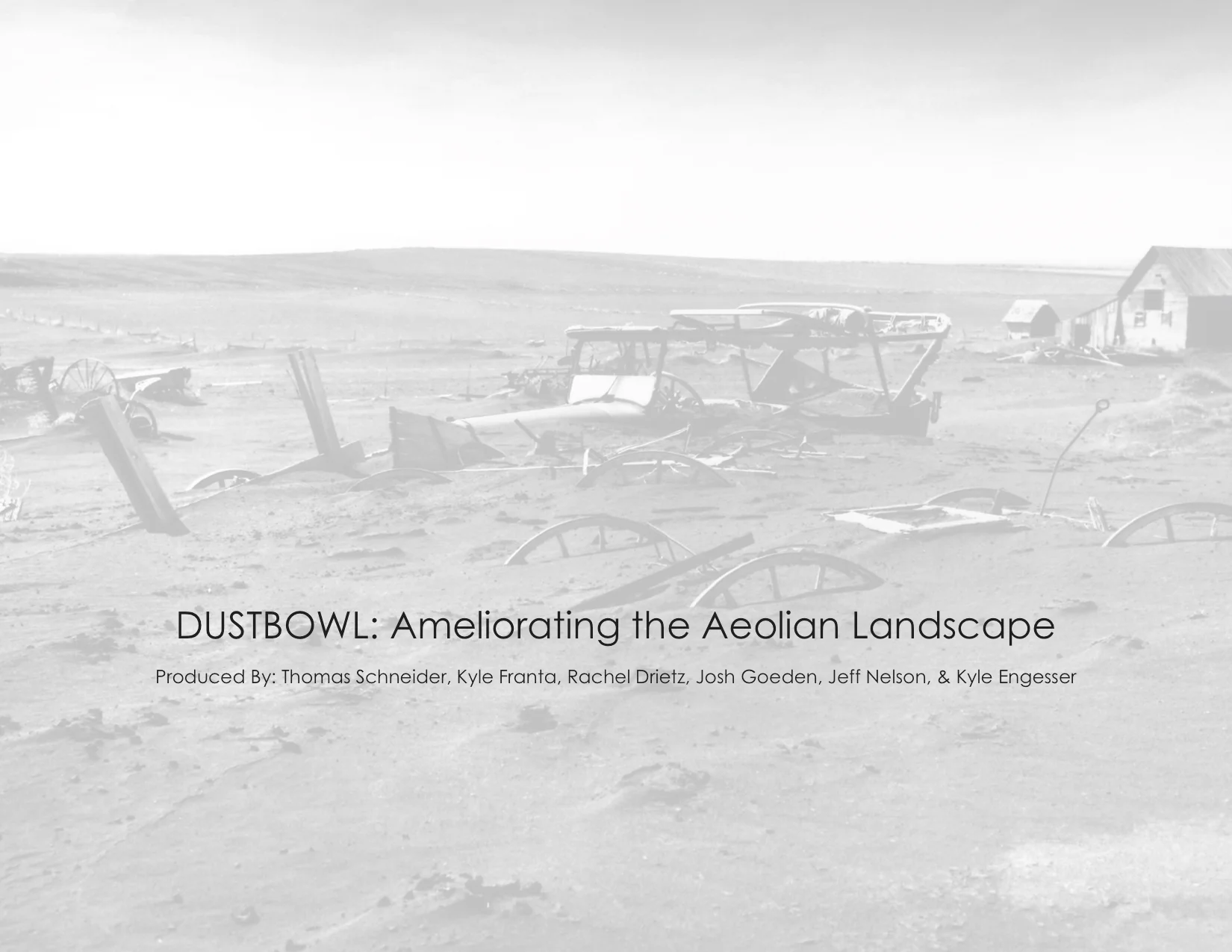 Landscape Systems Studio, Boston Architectural College — Kevin Benham