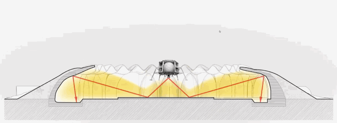 Lunar Landing pad designs; ICON / NASA’s Project Olympus — Melodie Yashar