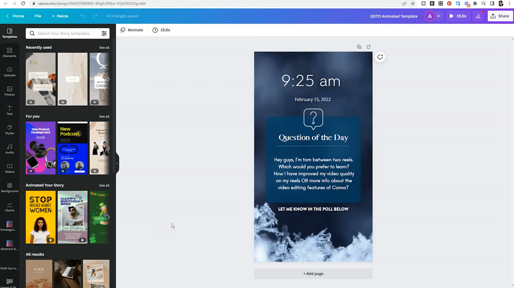 Increase Your Instagram Story Engagement with Canva — Canva Verified ...
