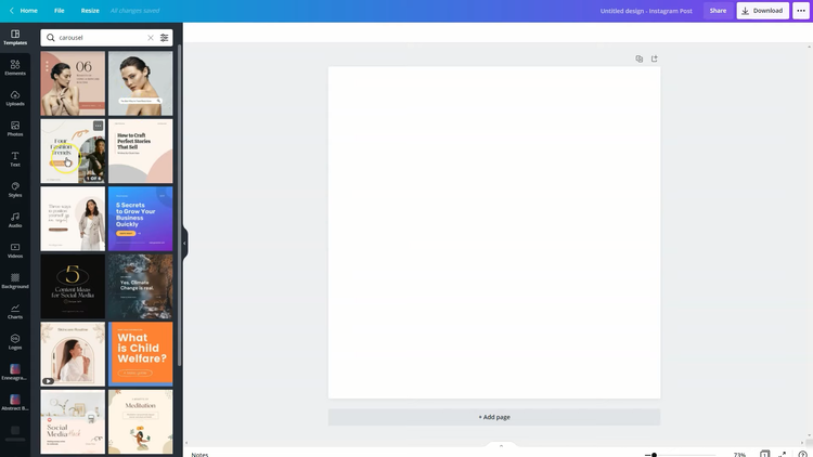 How to Make a Carousel Post in Canva — Canva Verified Expert + Tech ...
