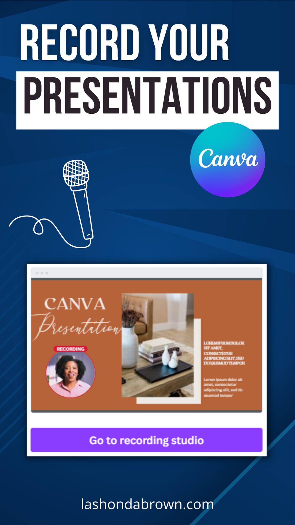 Make AND RECORD Your Presentations in Canva — Canva Verified Expert + Tech Educator