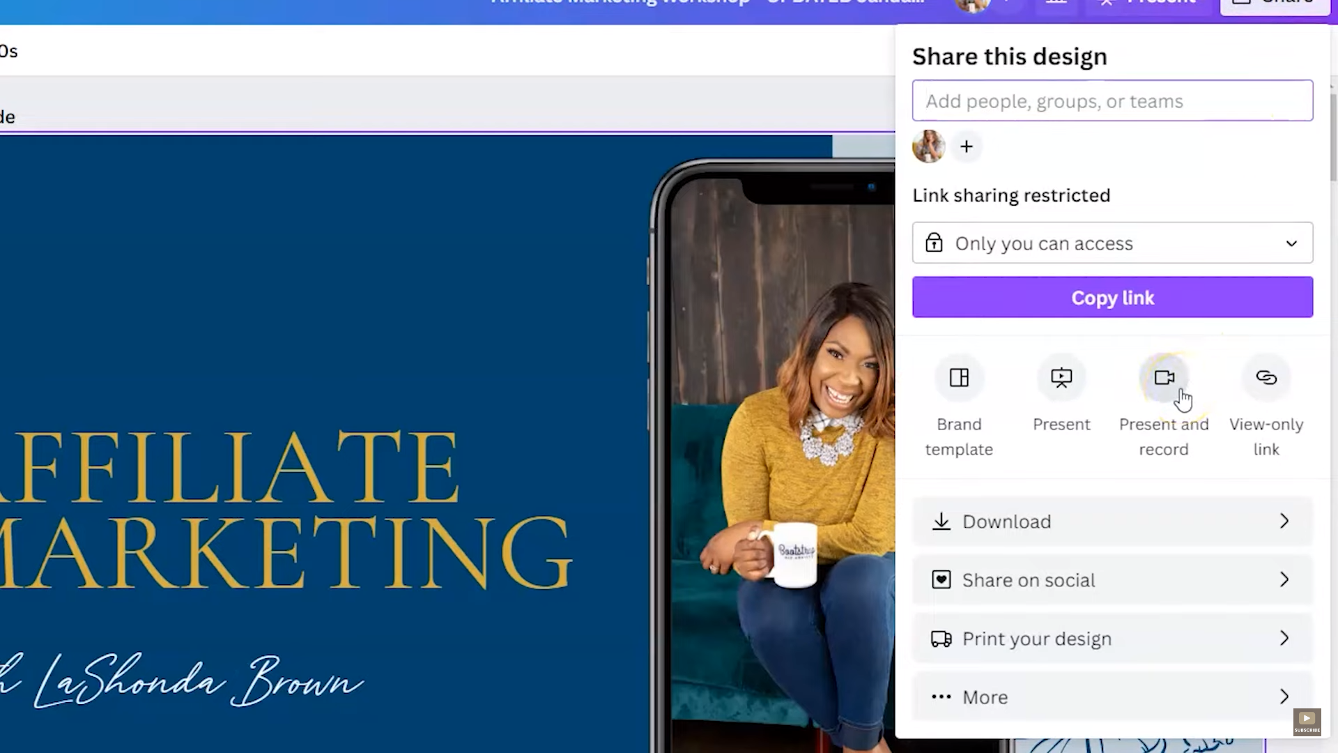 Make AND RECORD Your Presentations in Canva — Canva Verified Expert ...