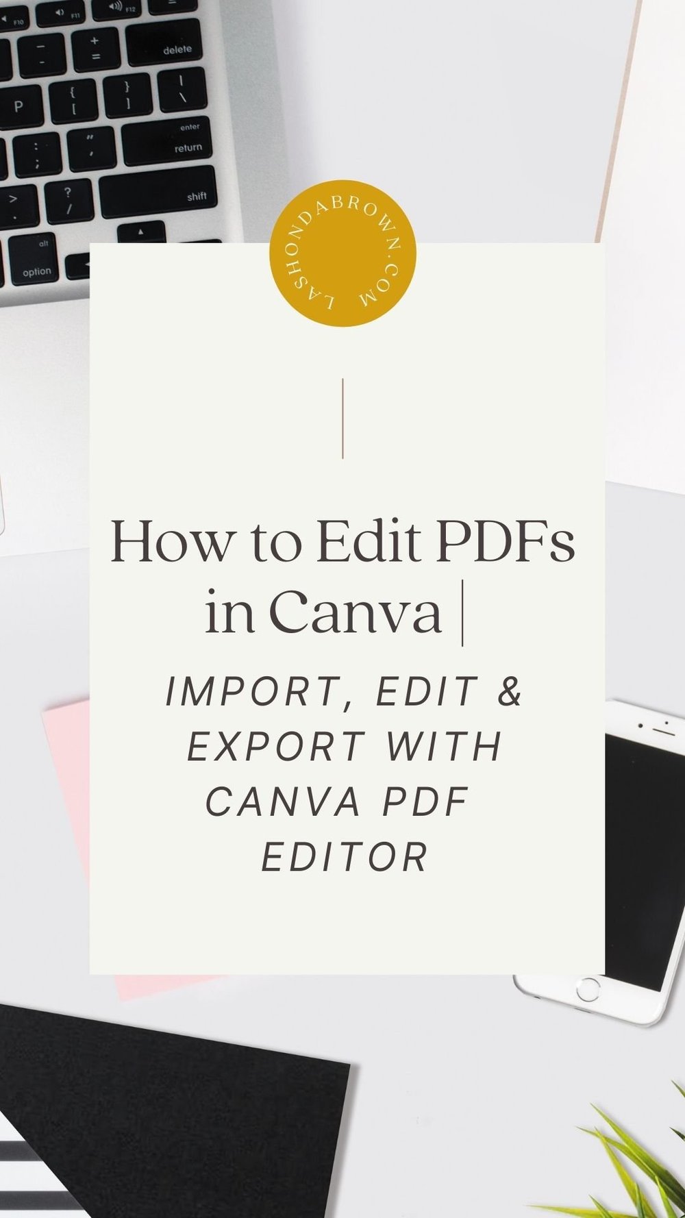 How to Edit PDFs in Canva - Import, Edit & Export with Canva PDF Editor ...