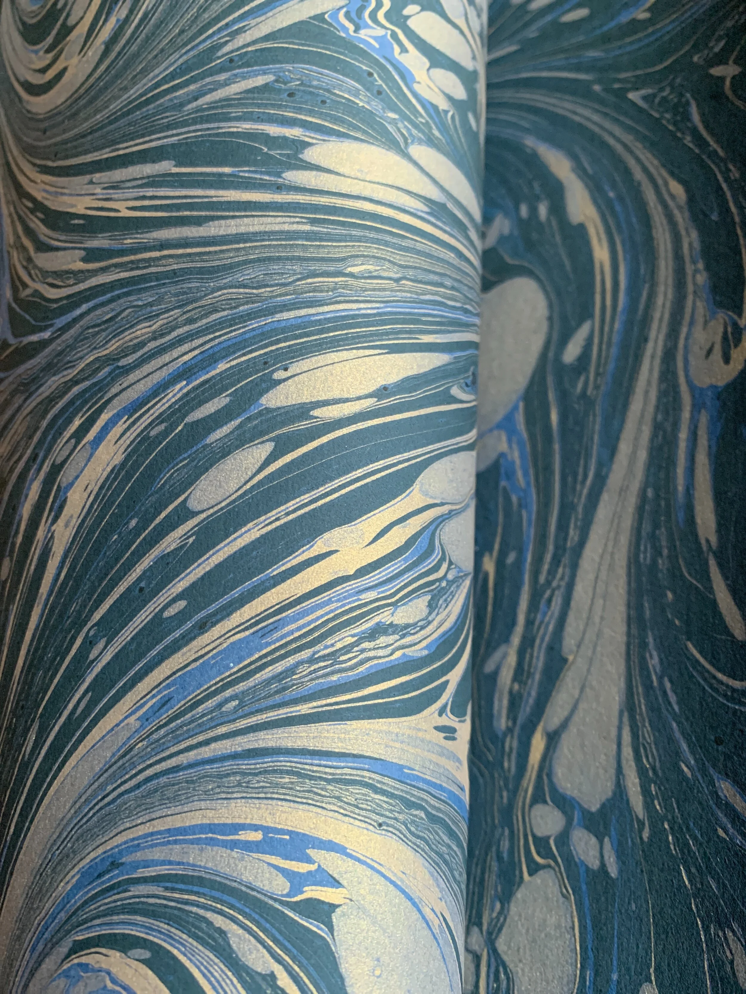 Marbled Decorative Papers Hand Made Rossi 1931