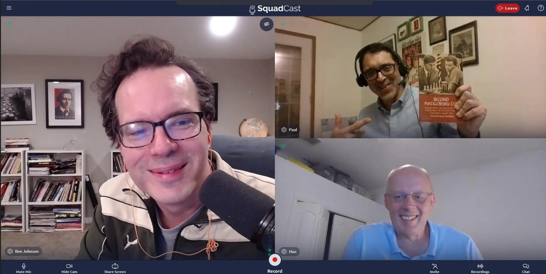 EP 274- Paul Hedrick (Adult Improver Series) with guest co-host Han Schut — The Perpetual Chess ...